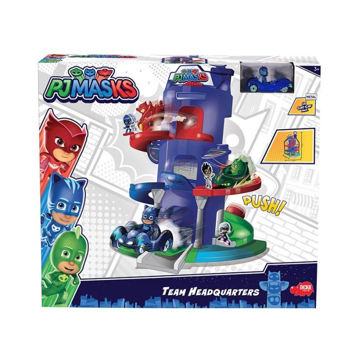 Quartel general PJ Masks e veículo catboy - Centroxogo Blog