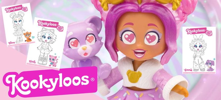 Fichas para colorir das Bonecas Kookyloos! - Centroxogo Blog